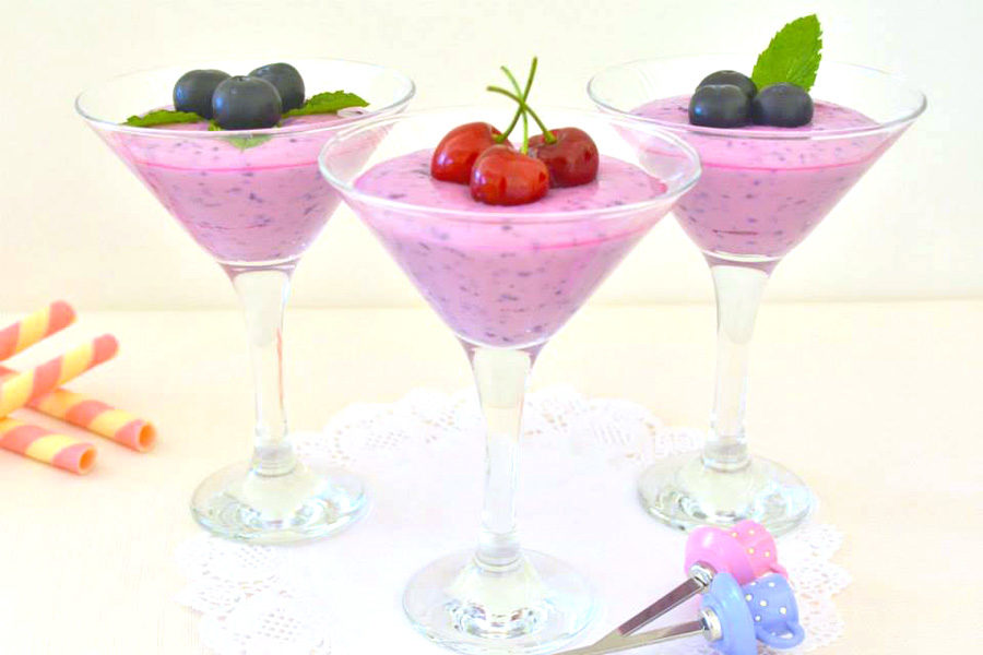 Blue Berry Mousse - Rose Valley Cheese